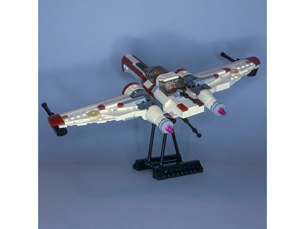 Lego Moc Arc 170 Starfighter Midi By Lswfiend Rebrickable Build
