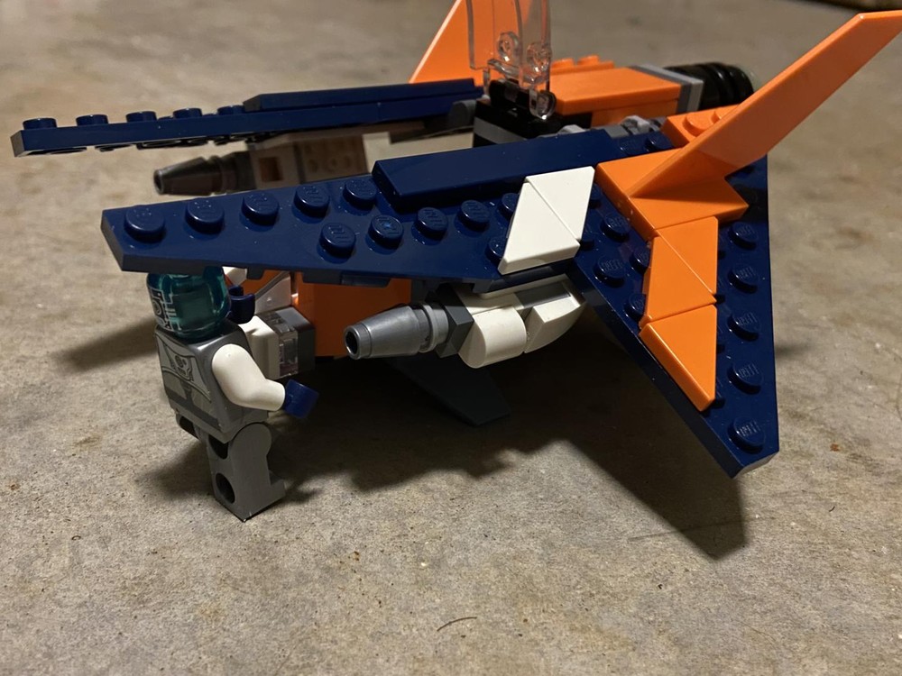 LEGO MOC 31111 + 31126 Alt Sting Fighter by RedGenesectNinja ...