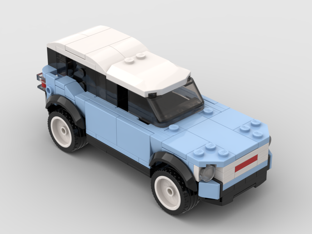 LEGO MOC Ford Bronco Sport Heritage by NJDesign | Rebrickable - Build ...