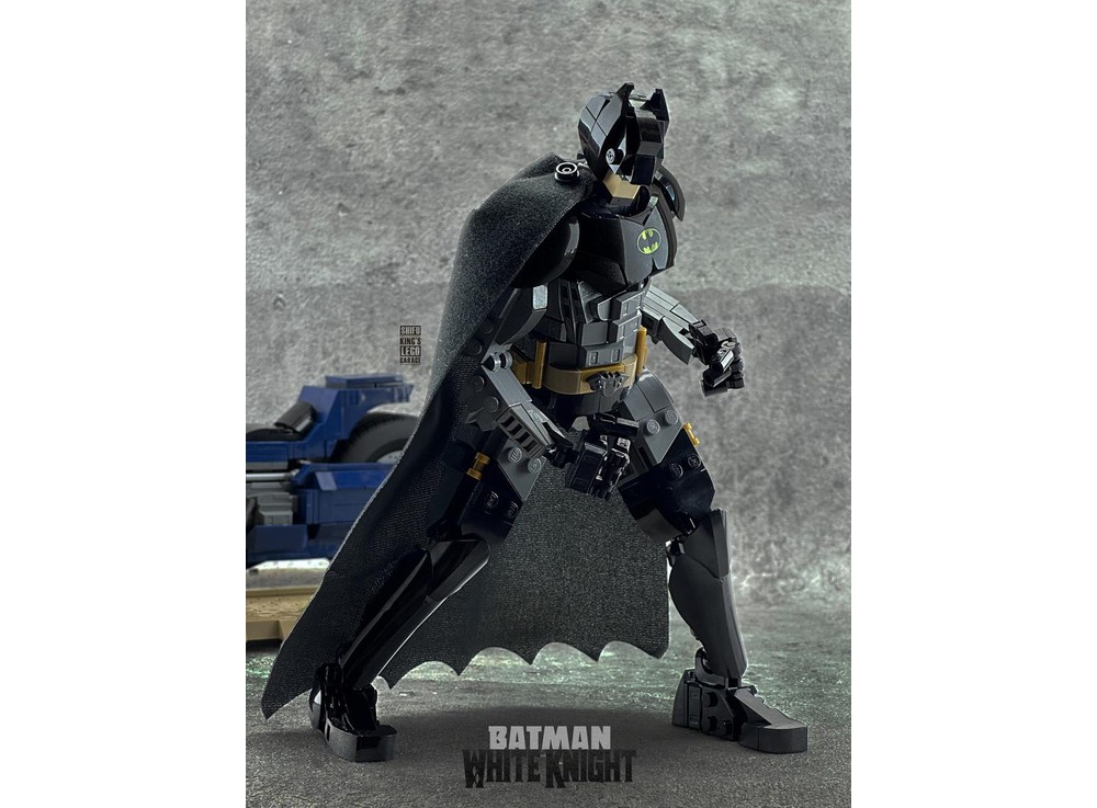 LEGO MOC White Knight Batcycle by alwaysking | Rebrickable - Build with ...