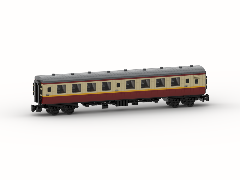 LEGO MOC British Railways Mk.1 2nd Class Passenger Coach (8w) by ...