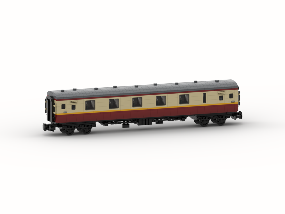 LEGO MOC British Railways Mk.1 1st Class Passenger Coach (8w) by ...