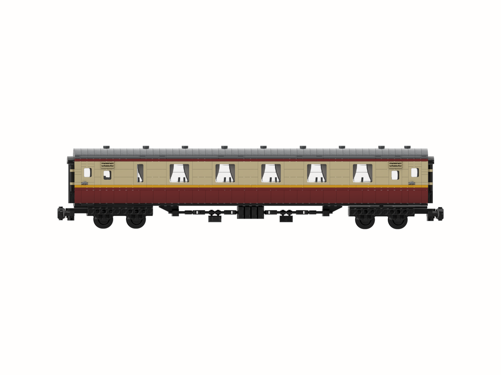 LEGO MOC British Railways Mk.1 1st Class Passenger Coach (8w) by ...