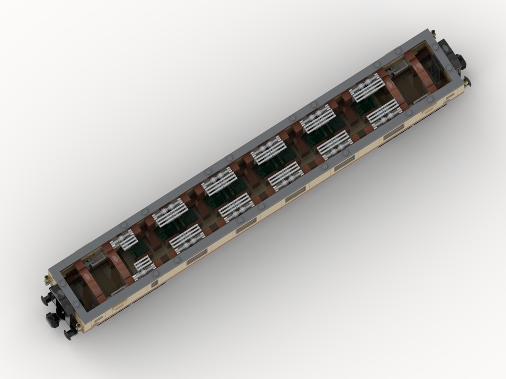 LEGO MOC British Railways Mk.1 1st Class Passenger Coach (8w) by ...