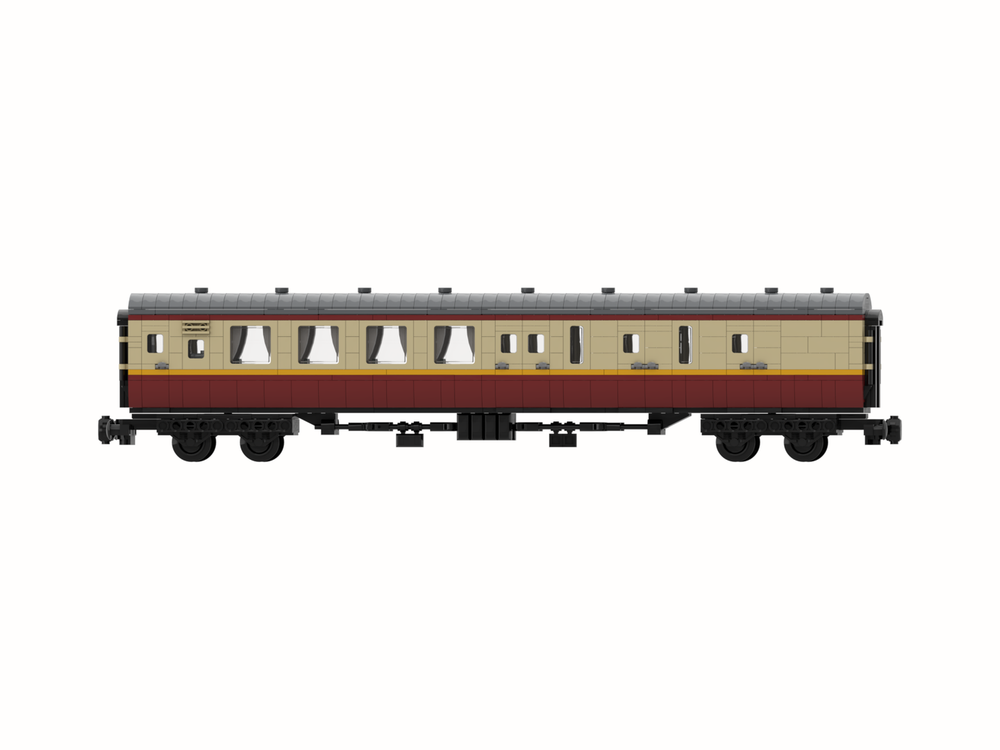 Lego Moc British Railways Mk1 Baggage Wagon 8w By Copernicus508