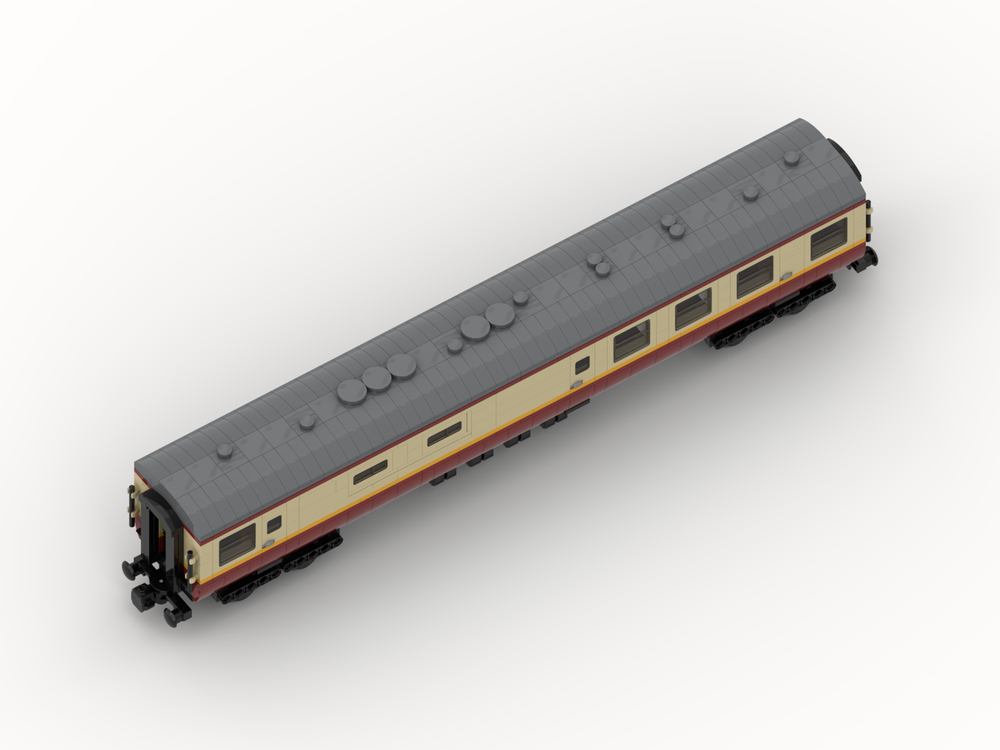 Lego Moc British Railways Mk1 Dining Car 8w By Copernicus508