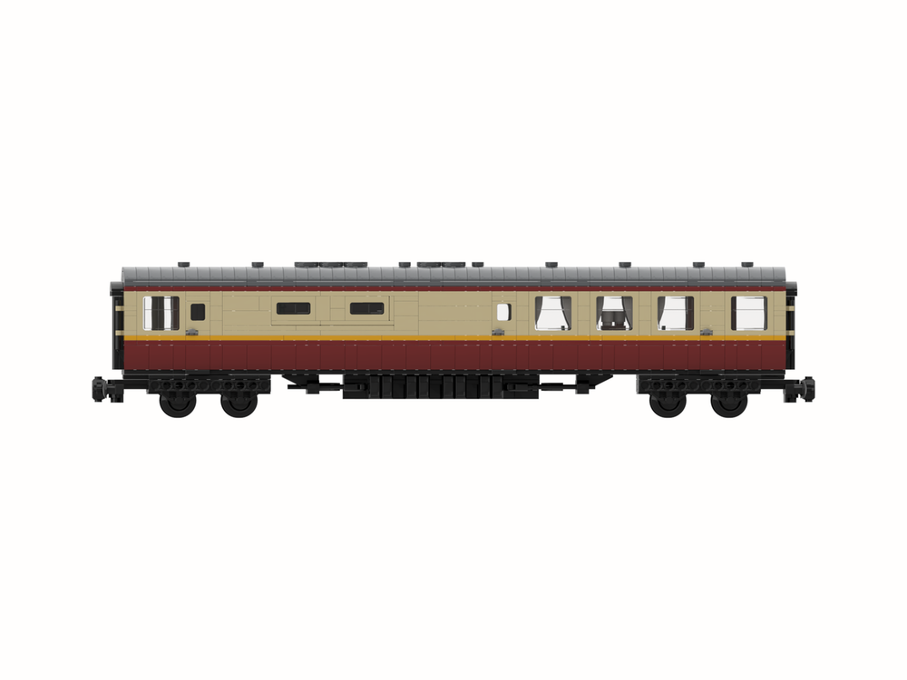 Lego Moc British Railways Mk1 Dining Car 8w By Copernicus508