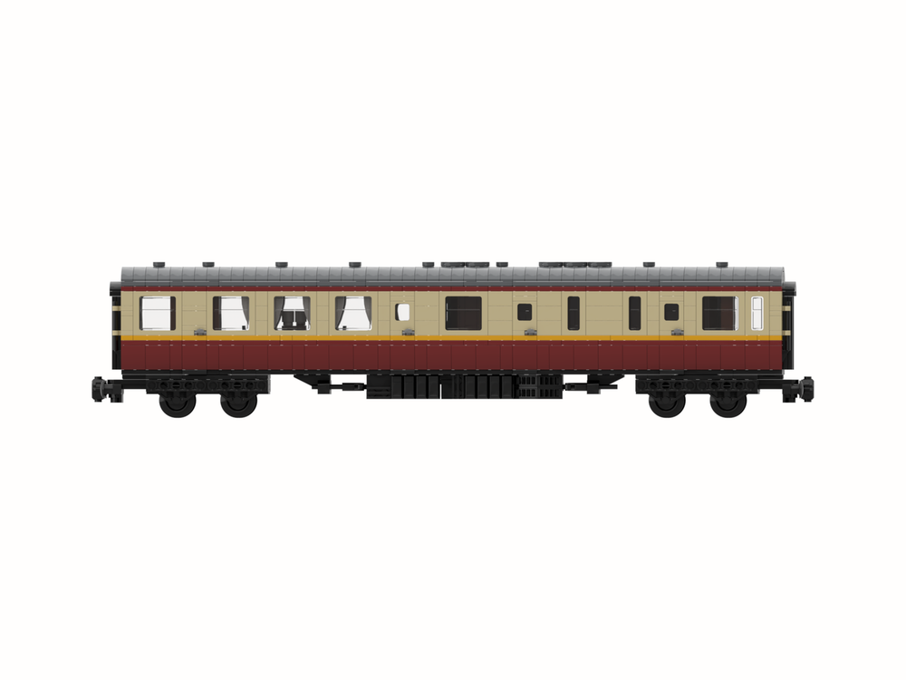 Lego Moc British Railways Mk1 Dining Car 8w By Copernicus508