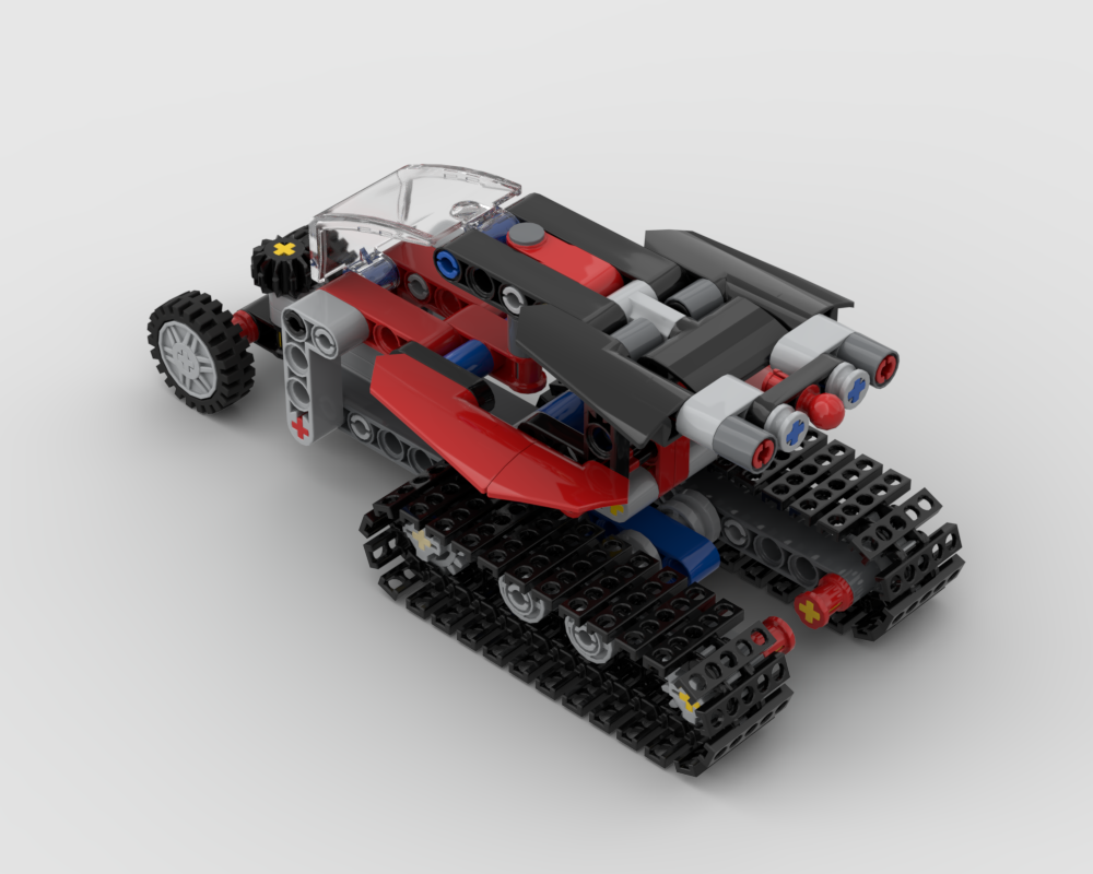 LEGO MOC Half-Track 42148 Alternative by ErikGS | Rebrickable - Build ...