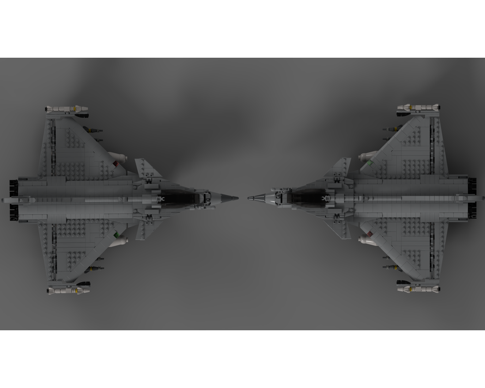 LEGO MOC Dassault Rafale by FritesAuFour | Rebrickable - Build with LEGO