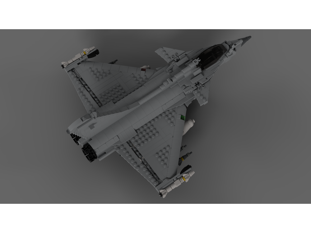 LEGO MOC Dassault Rafale by FritesAuFour | Rebrickable - Build with LEGO