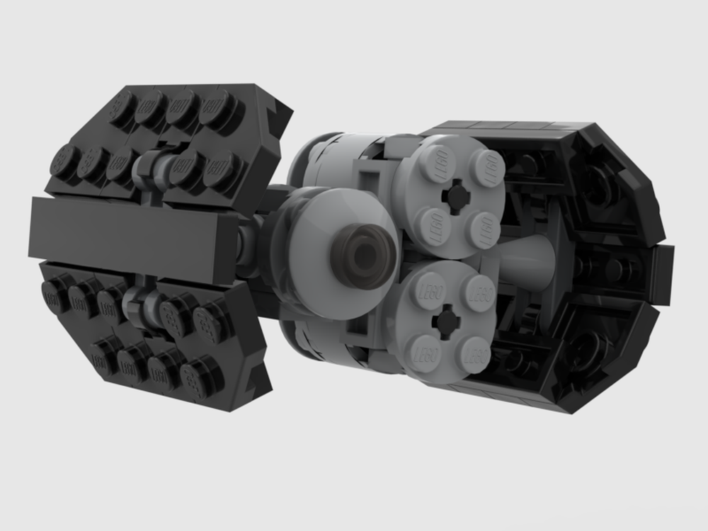 LEGO MOC Micro scale TIE heavy bomber by Lego_things_and_stuff ...