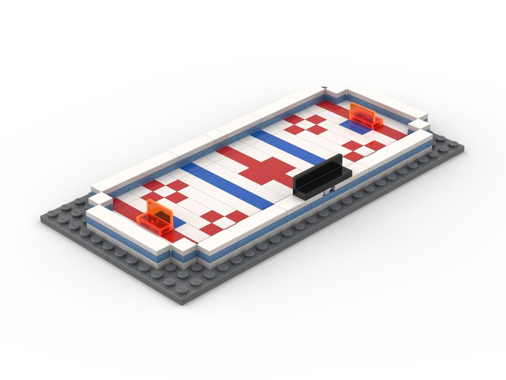 LEGO MOC Ice Rink by The Bobby Brix Channel | Rebrickable - Build with LEGO