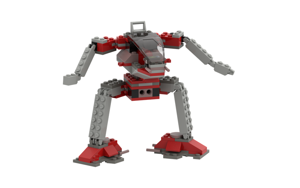 Lego Moc Recon Mech Rp23 And Frame By Ztbricks Rebrickable Build