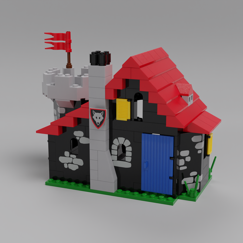 LEGO MOC-163697 Wolfstone Pub by MrNowack | Rebrickable - Build with LEGO