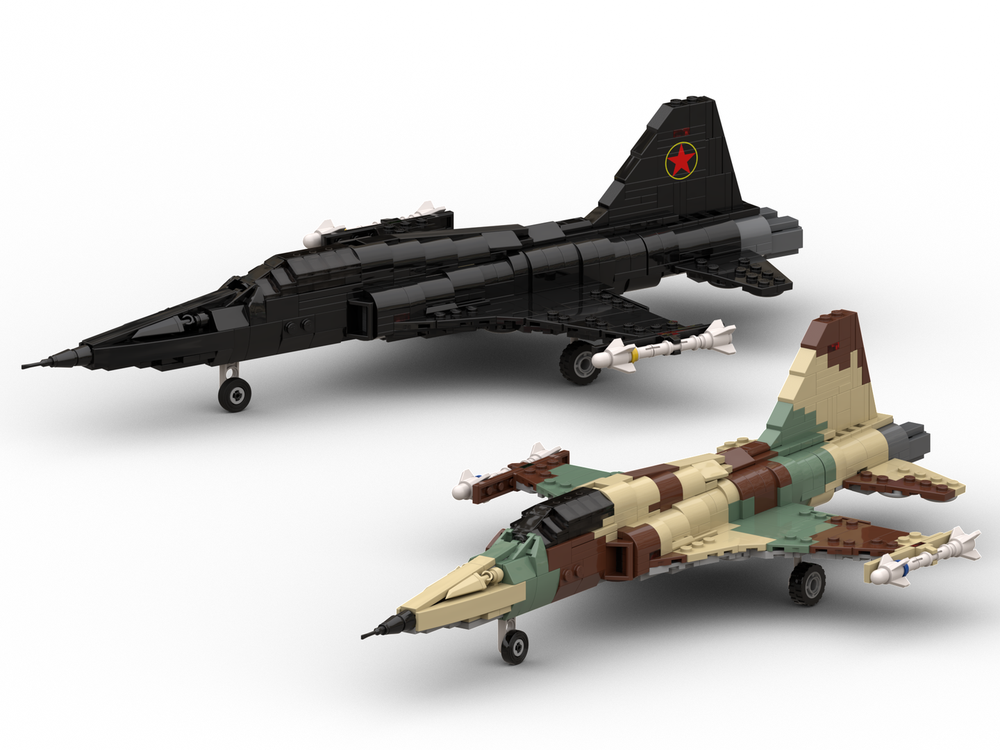 LEGO MOC F-5E Tiger II & MiG-28 Aggressor Pack by Legosim | Rebrickable ...