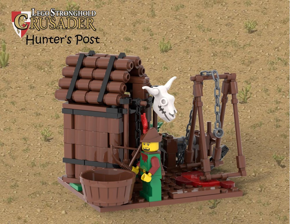 Lego Moc Stronghold Hunters Post By Legocionado Rebrickable Build