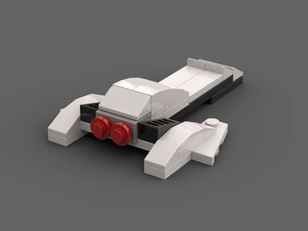 Lego Moc Little Spaceship By Policarpo Rebrickable Build With Lego