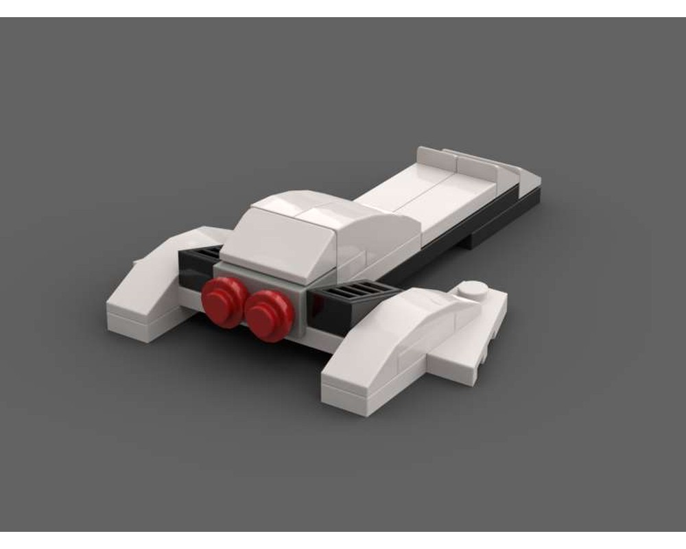 Lego Moc Little Spaceship By Policarpo Rebrickable Build With Lego