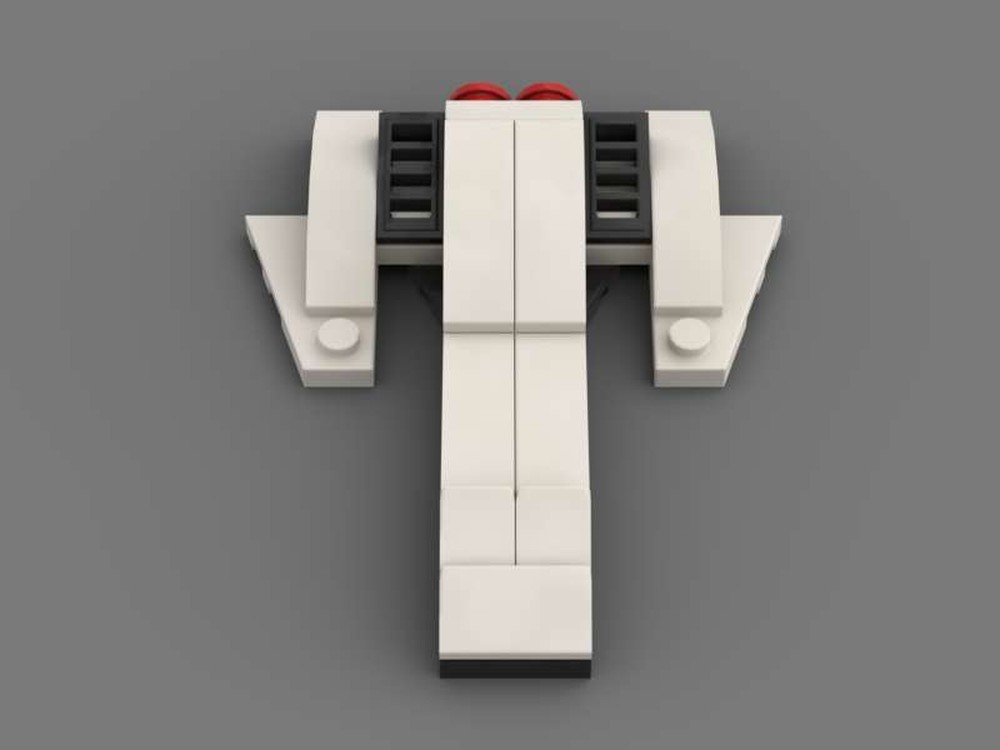 Lego Moc Little Spaceship By Policarpo Rebrickable Build With Lego