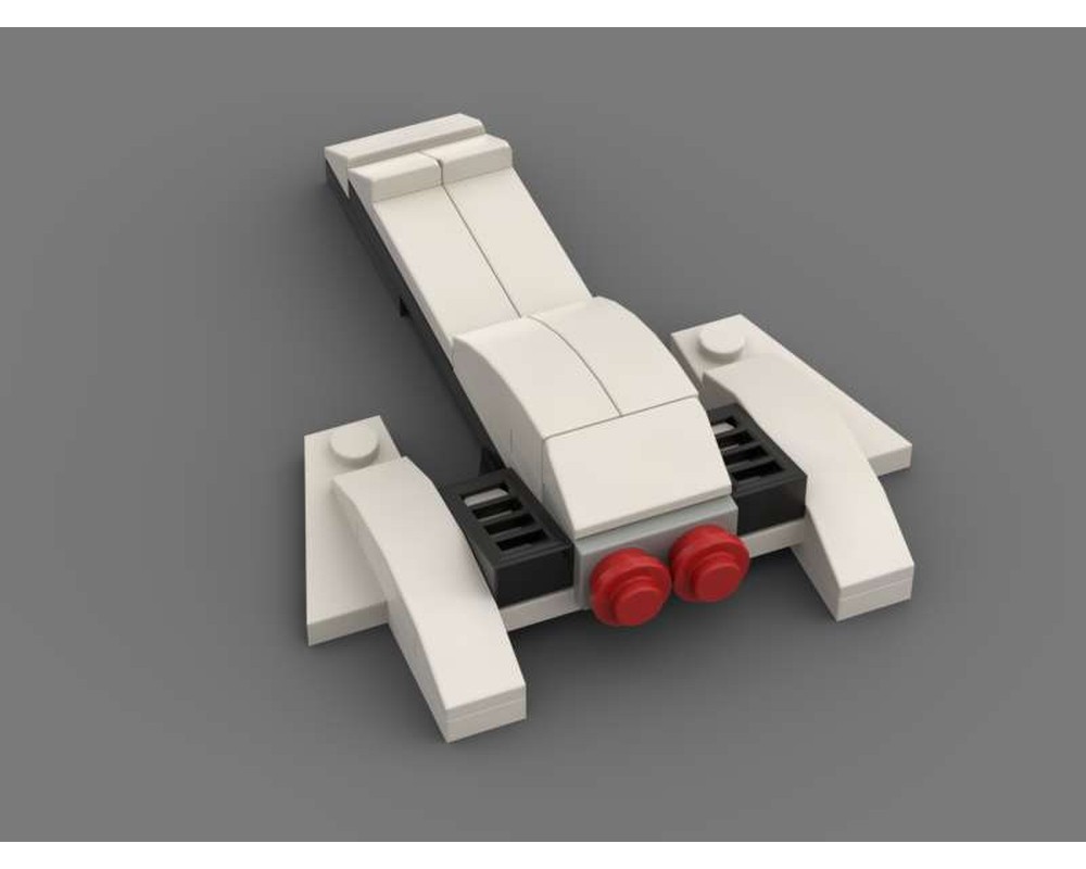 Lego Moc Little Spaceship By Policarpo Rebrickable Build With Lego