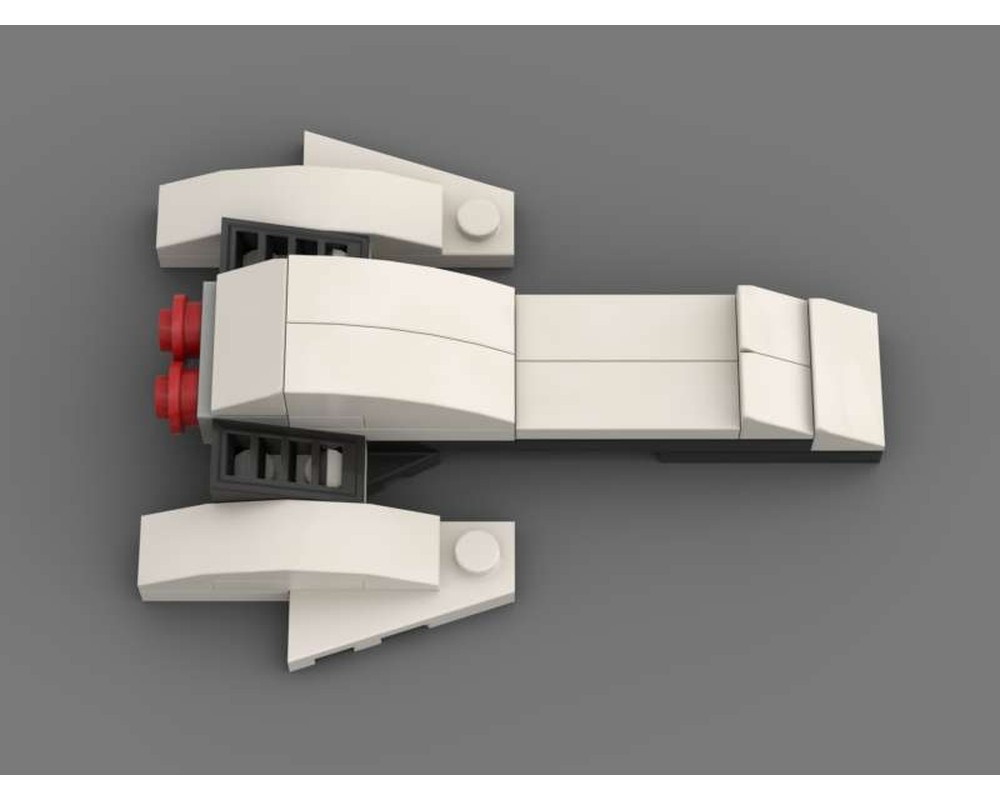 Lego Moc Little Spaceship By Policarpo Rebrickable Build With Lego