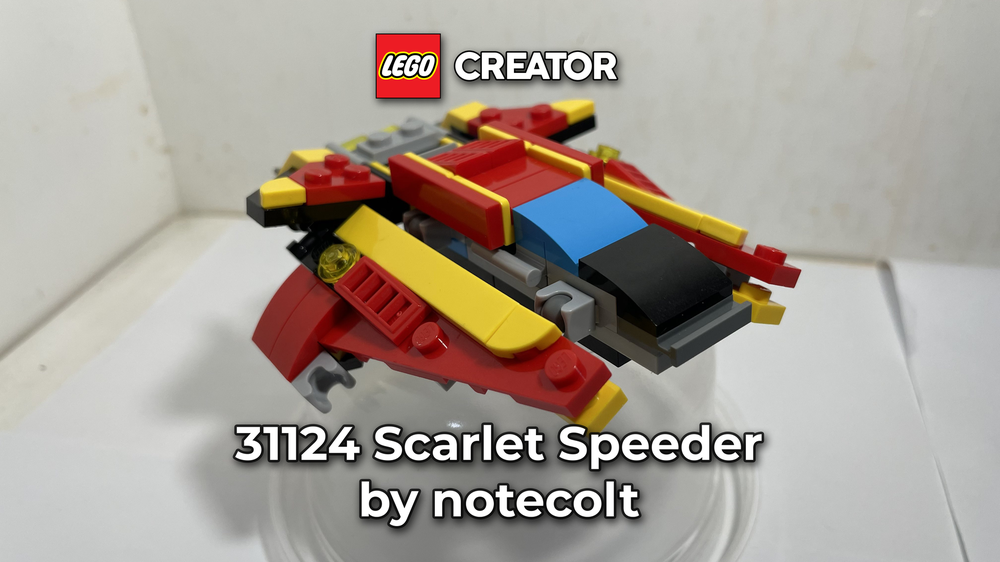 LEGO MOC 31124 - Scarlet Speeder by notecolt | Rebrickable - Build with ...