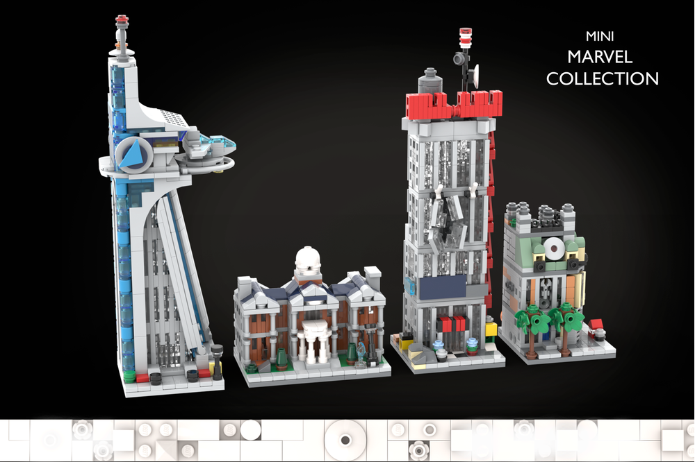 Lego Moc Mini Marvel Collection By Christromans Rebrickable Build