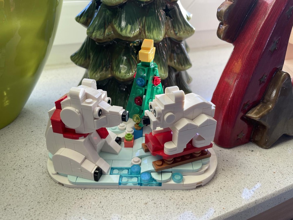 LEGO MOC Real Polar Bear by Svensel | Rebrickable - Build with LEGO