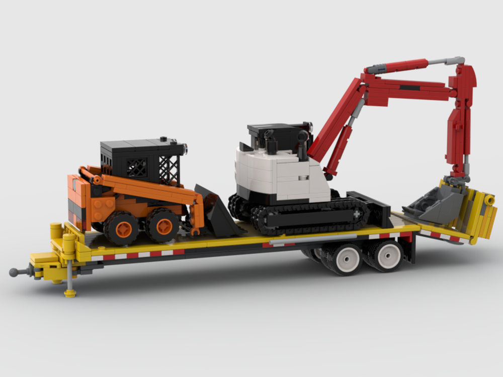 LEGO MOC 37 Foot Cargo Trailer by LegoForBlockheads | Rebrickable ...