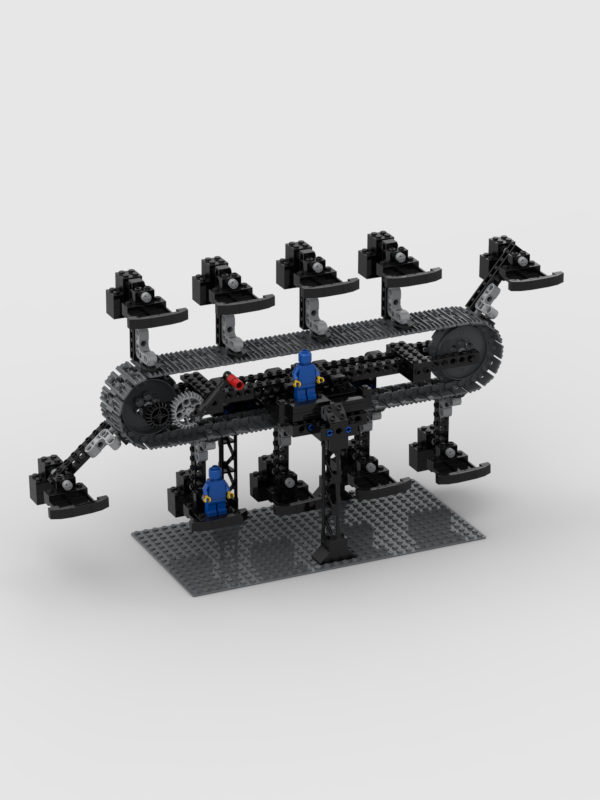 LEGO MOC Moving stand sideway by McMOC | Rebrickable - Build with LEGO