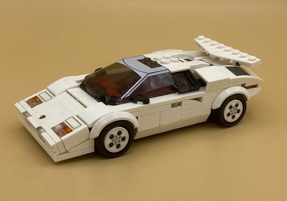 LEGO MOC Lamborghini Countach openable MOD by 2g_bricks | Rebrickable ...
