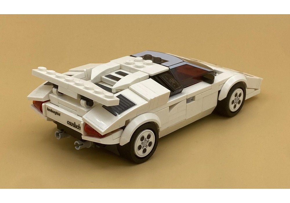 LEGO MOC Lamborghini Countach openable MOD by 2g_bricks | Rebrickable ...