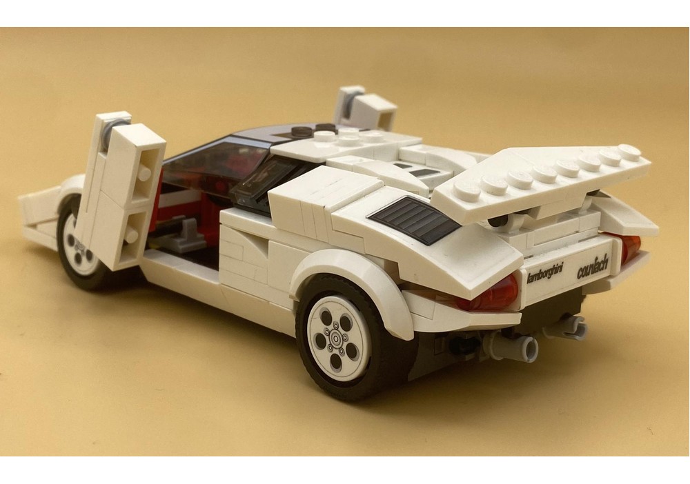 LEGO MOC Lamborghini Countach openable MOD by 2g_bricks | Rebrickable ...