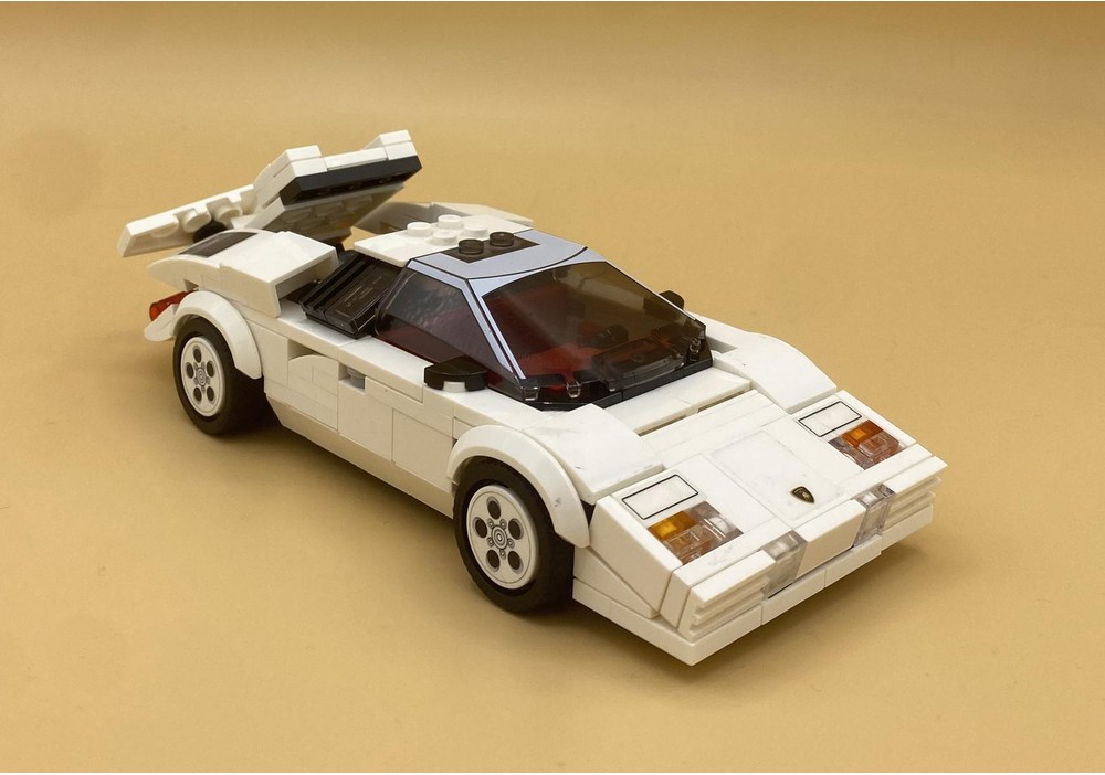 LEGO MOC Lamborghini Countach openable MOD by 2g_bricks | Rebrickable ...