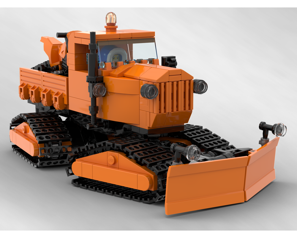 Lego Moc Tucker Sno Cat 442 By Dongeraldo Rebrickable Build With Lego