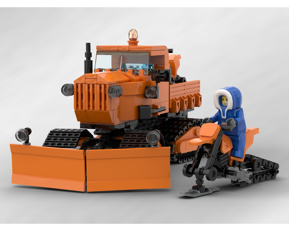 Lego Moc Tucker Sno Cat 442 By Dongeraldo Rebrickable Build With Lego