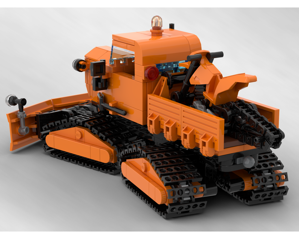 Lego Moc Tucker Sno Cat 442 By Dongeraldo Rebrickable Build With Lego
