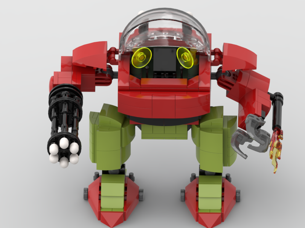 LEGO MOC The Grinch Mech That Stole Christmas improved by gijoseph25b ...