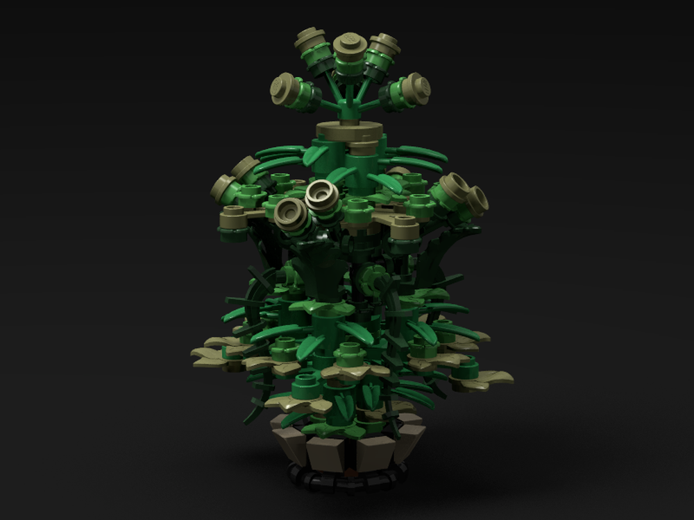 LEGO MOC Mini Cannabis by k_rachval | Rebrickable - Build with LEGO