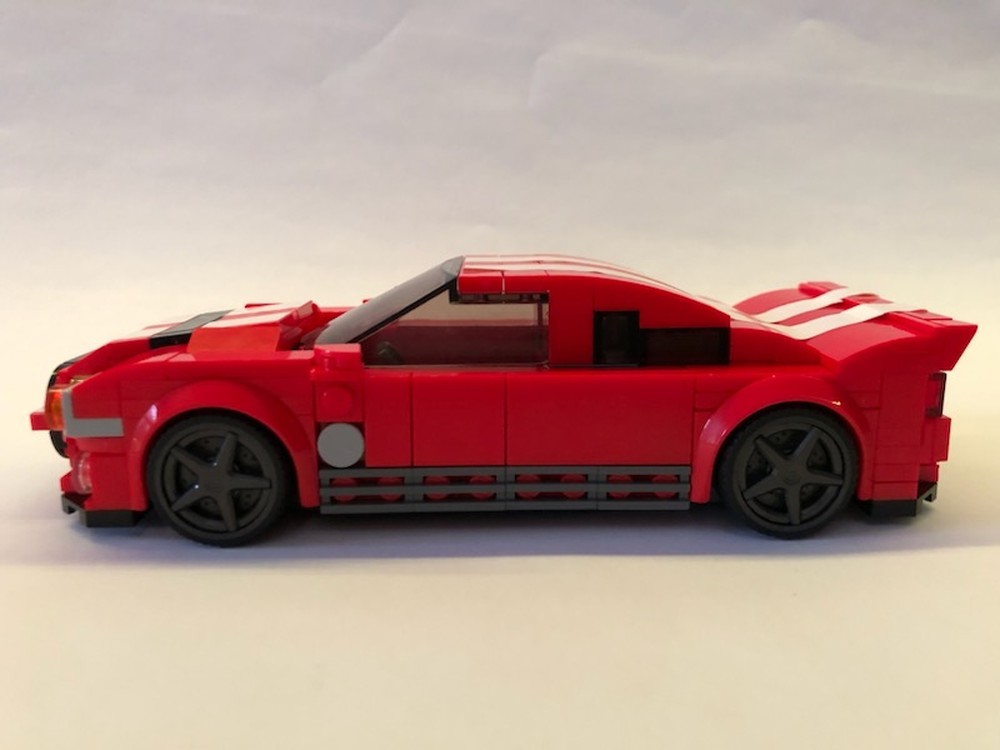 Lego Moc 2010 Ford Shelby Gt500 By Legosassmaster Rebrickable Build