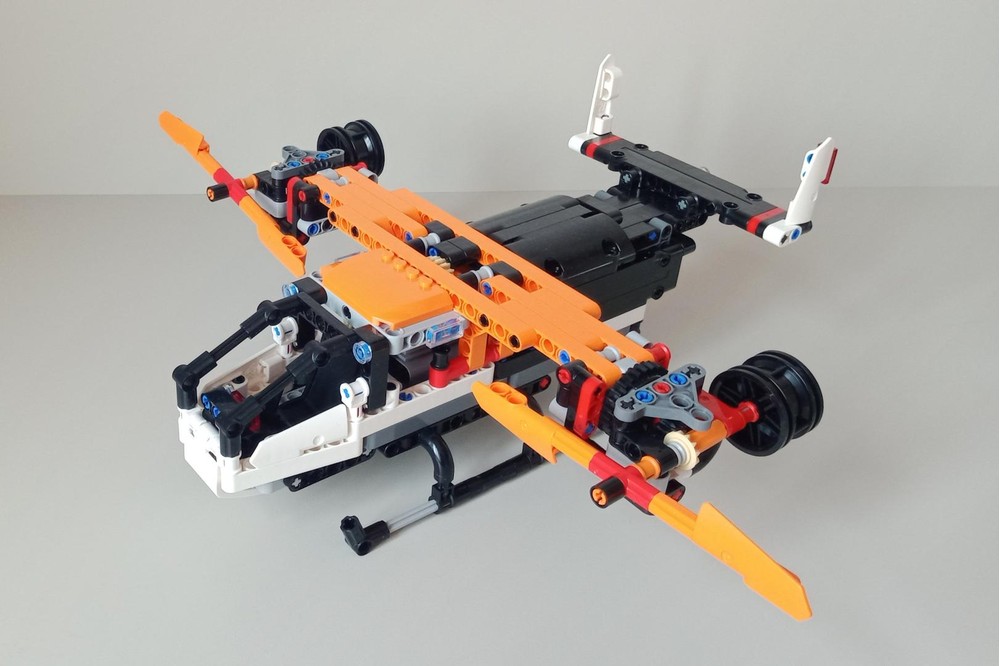 Lego Moc 42139 Tiltrotor Aircraft By Nequmodiva Rebrickable Build
