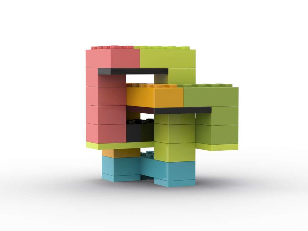 Lego Moc Trefoil Knot By Flerpdederp Rebrickable Build With Lego