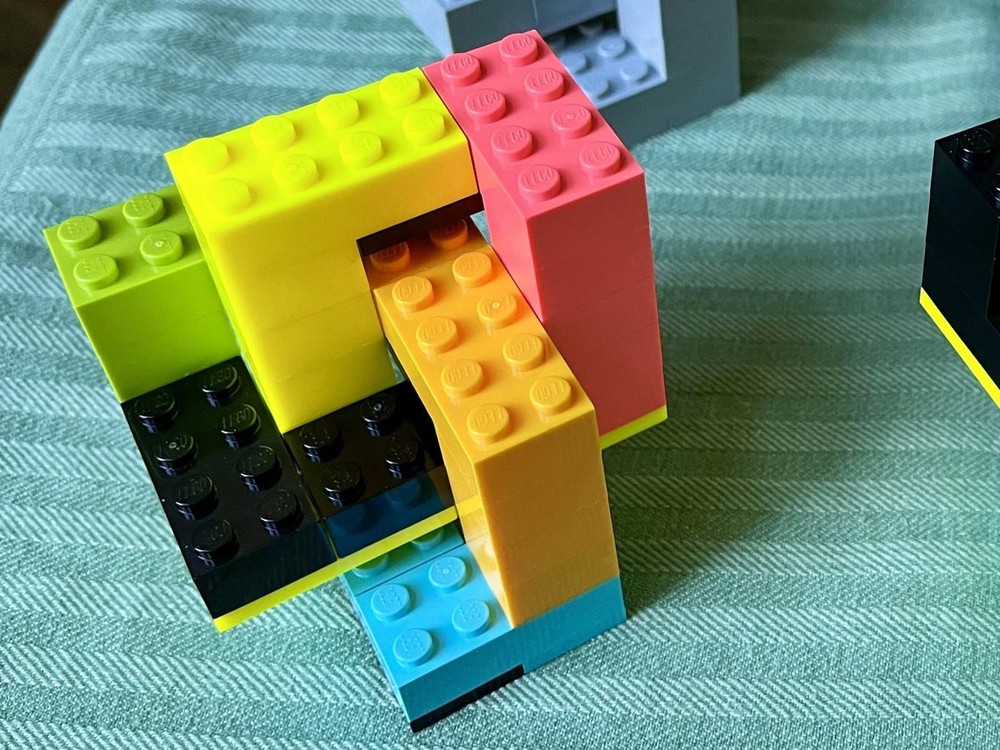 Lego Moc Trefoil Knot By Flerpdederp Rebrickable Build With Lego