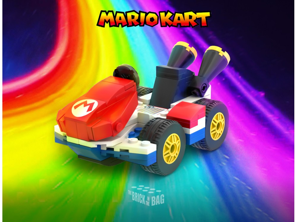 LEGO MOC Super Mario KART by The Brick in the Bag | Rebrickable - Build ...