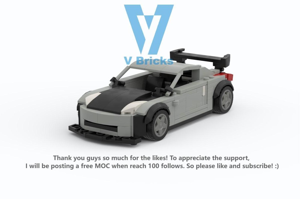 LEGO MOC NISSAN 350Z V6 Veilside (F&F3 DK's car) by VBricks ...
