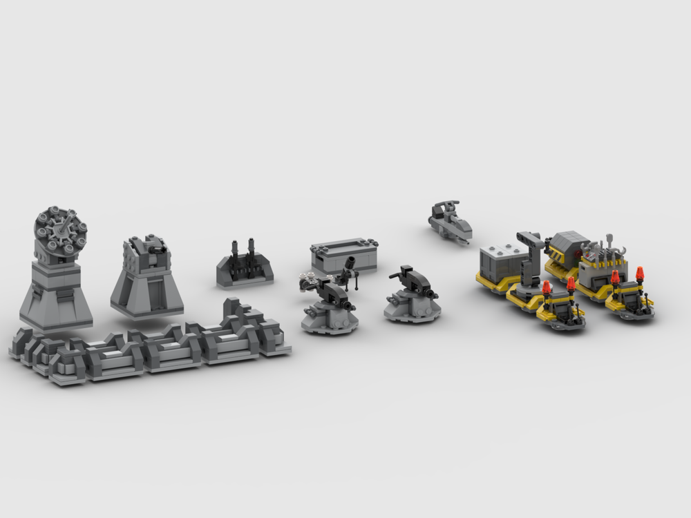 LEGO MOC Republic Base Accessories by Col_Oneill | Rebrickable - Build ...