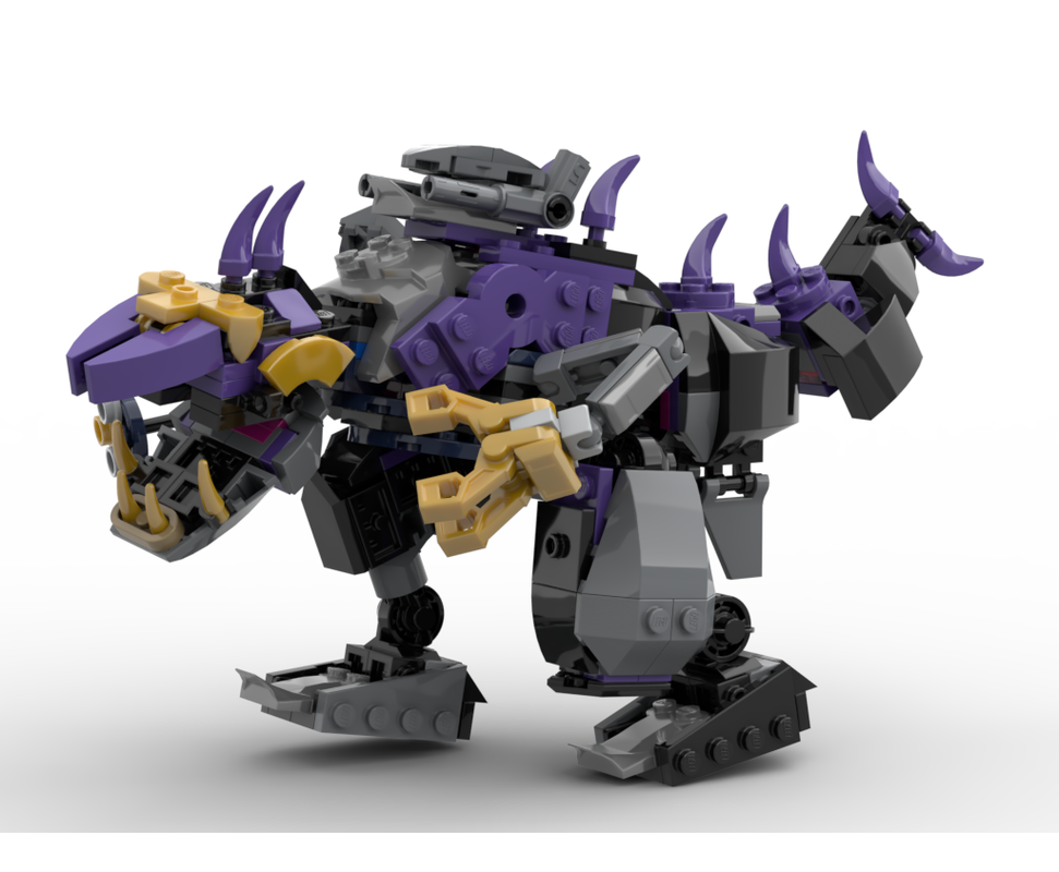 LEGO MOC Mecha SharkJira by A_Great_Builder | Rebrickable - Build with LEGO
