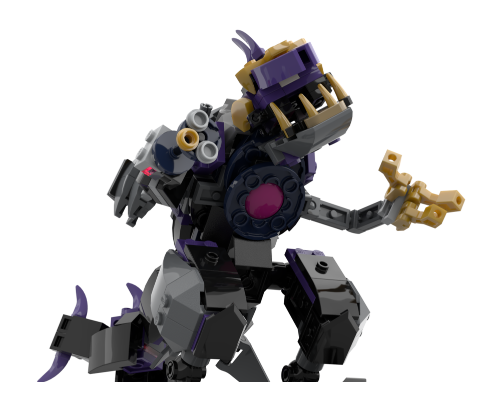 LEGO MOC Mecha SharkJira by A_Great_Builder | Rebrickable - Build with LEGO