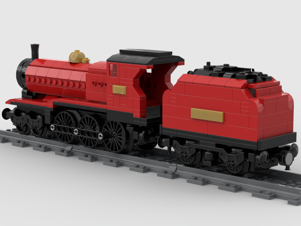 LEGO MOC Red 4-6-0 Steam Locomotive (Australian/British Inspired) by ...